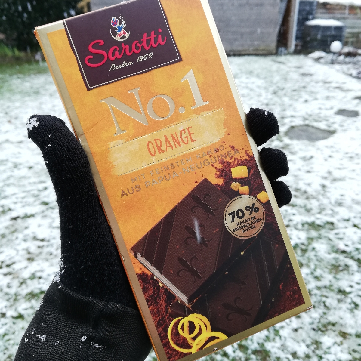No. 1 Orange from Sarotti - Vegan Product Reviews & Ratings | abillion