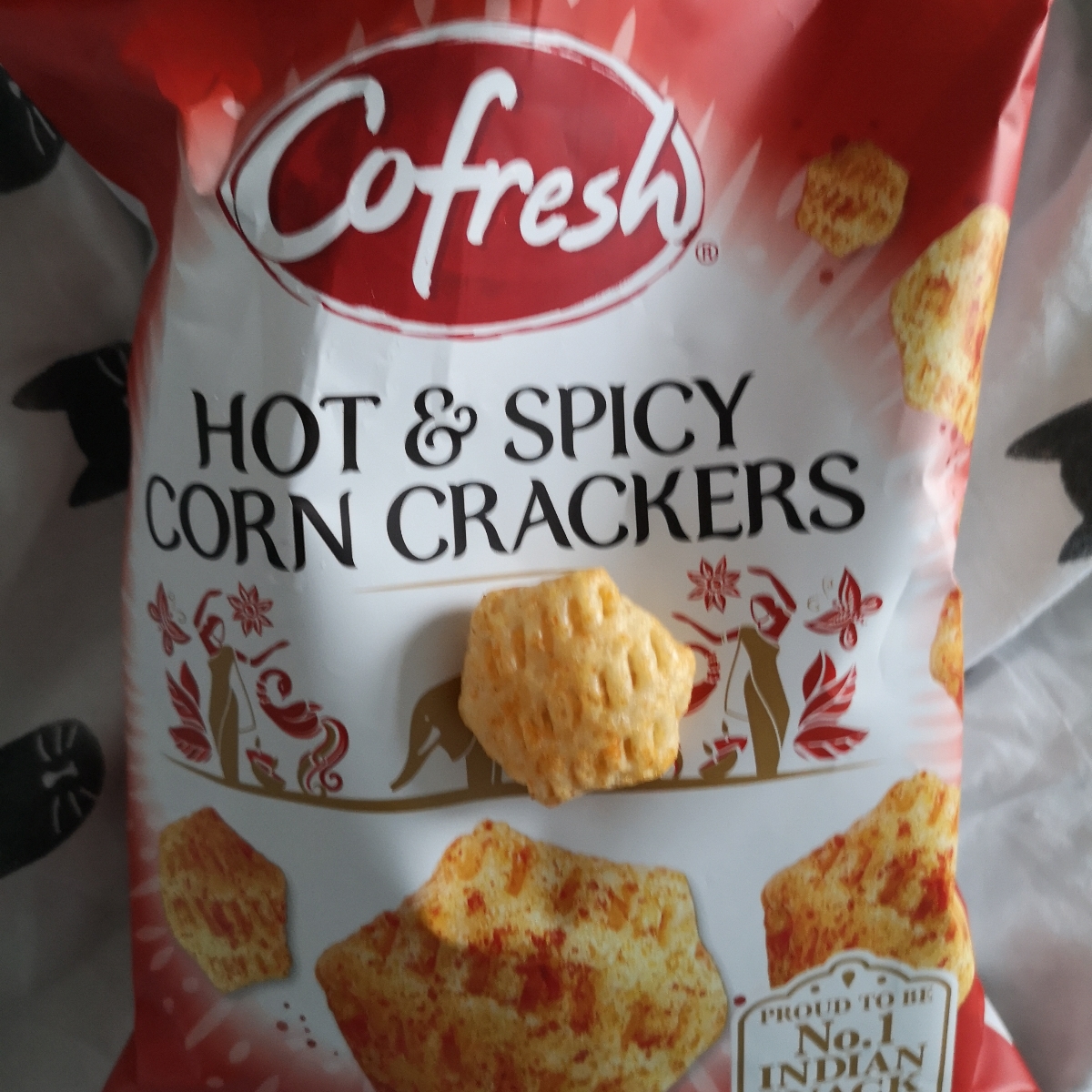 Hot And Spicy Corn Crackers from Cofresh - Vegan Product Reviews ...