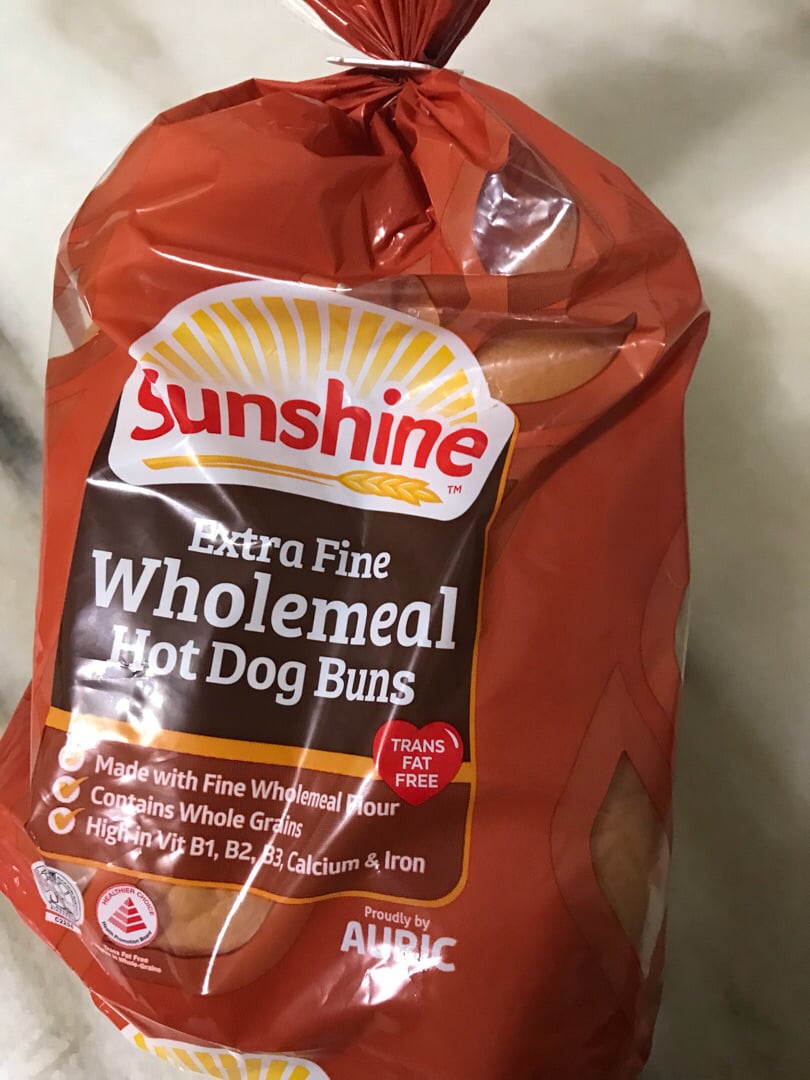 Wholemeal hotdog bun from Sunshine Bakeries - Vegan Product Reviews ...