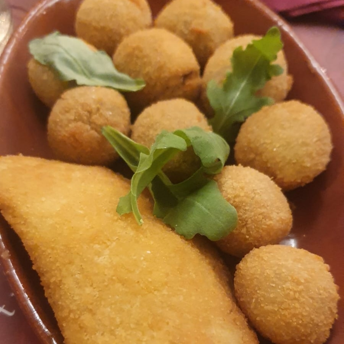 Olive Ascolane Vegan at Rifugio Romano, Rome - Vegan Dish Reviews ...