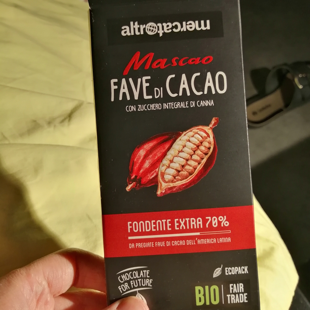 Fave Di Cacao Fondente Extra 70% from Mascao - Vegan Product Reviews ...