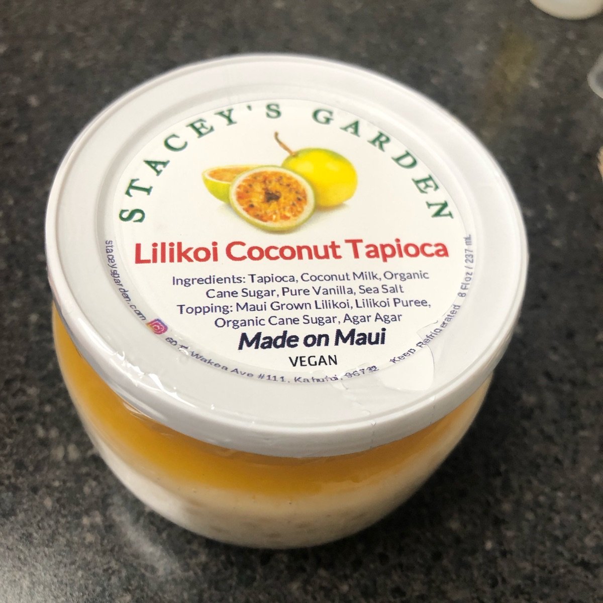 Stacey’s Garden Lilikoi Coconut Tapioca Reviews | abillion