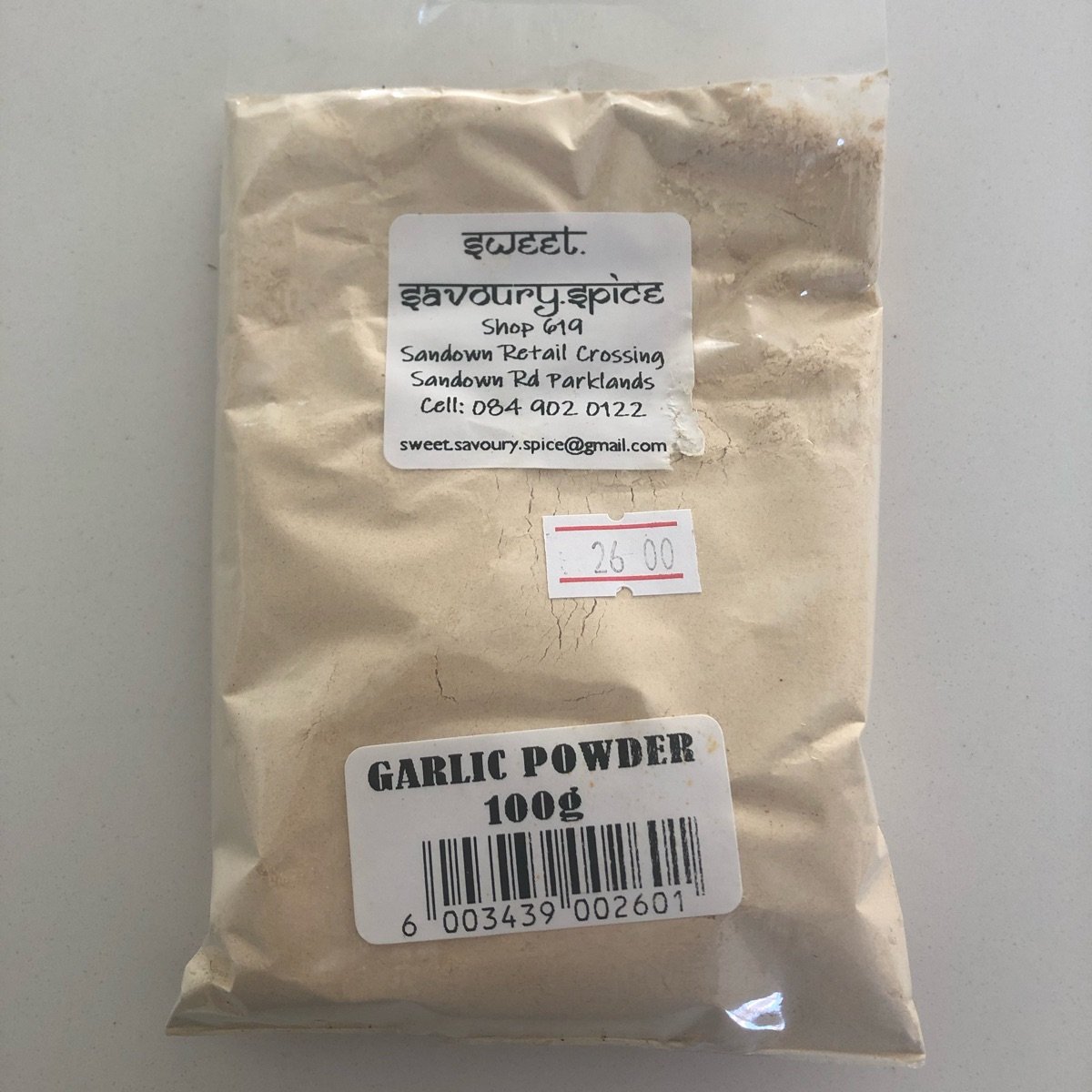 Garlic powder from Sweet savoury spice - Vegan Product Reviews ...