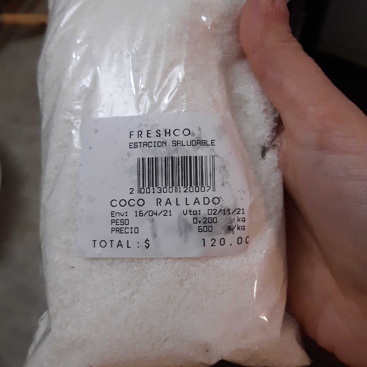 Coco rallado from Freshco - Vegan Product Reviews & Ratings | abillion