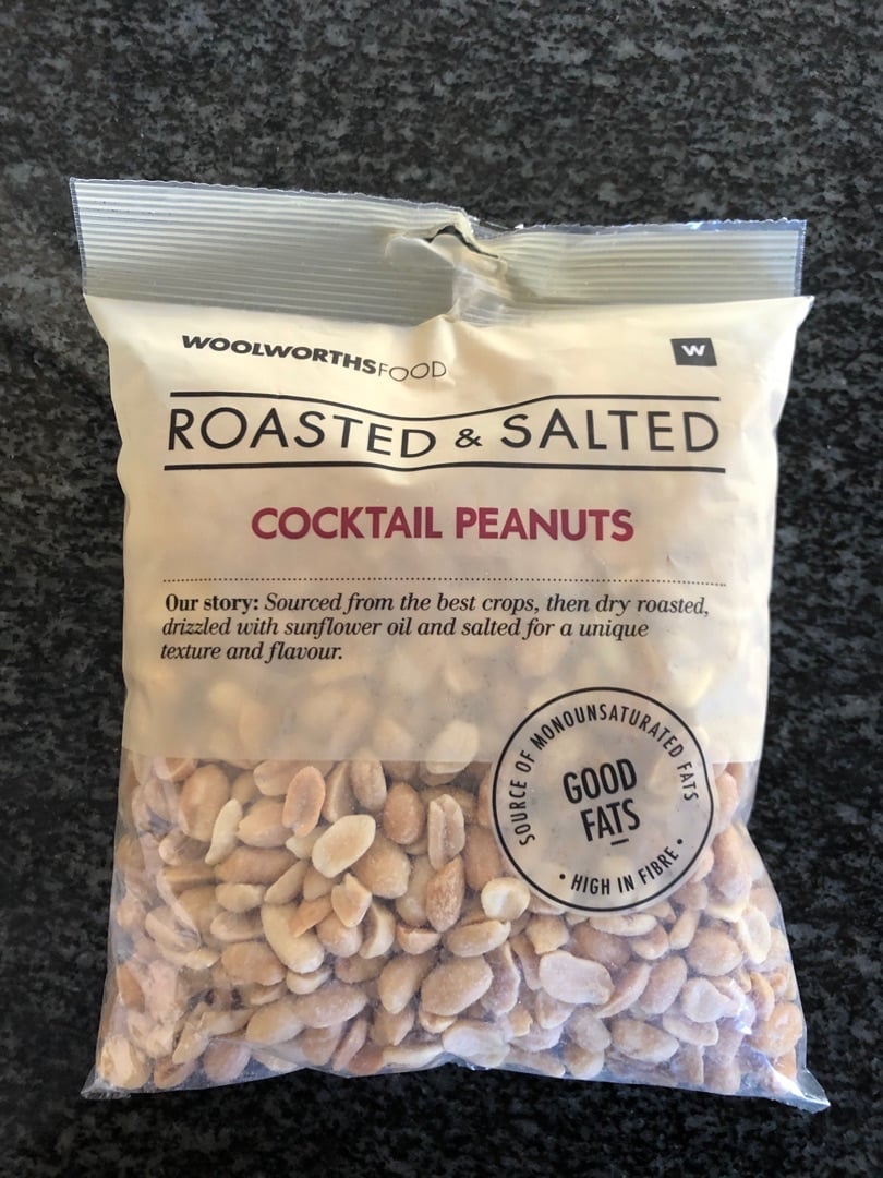Roasted and salted peanuts from Woolworths Food - Vegan Product Reviews ...
