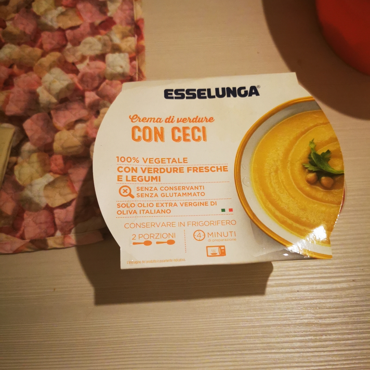 Crema di verdure Con Ceci from Esselunga - Vegan Product Reviews ...