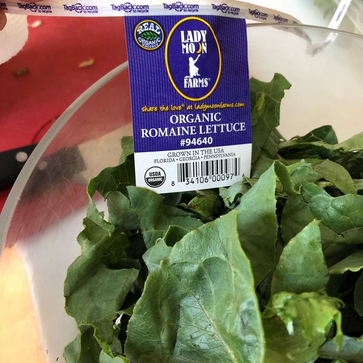 organic romaine lettuce from Lady moon farms - Vegan Product Reviews ...