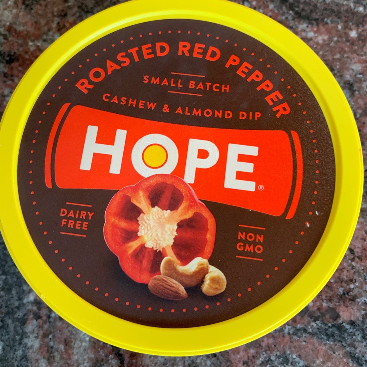 Red pepper Cashew Dip from HOPE Foods - Vegan Product Reviews & Ratings ...