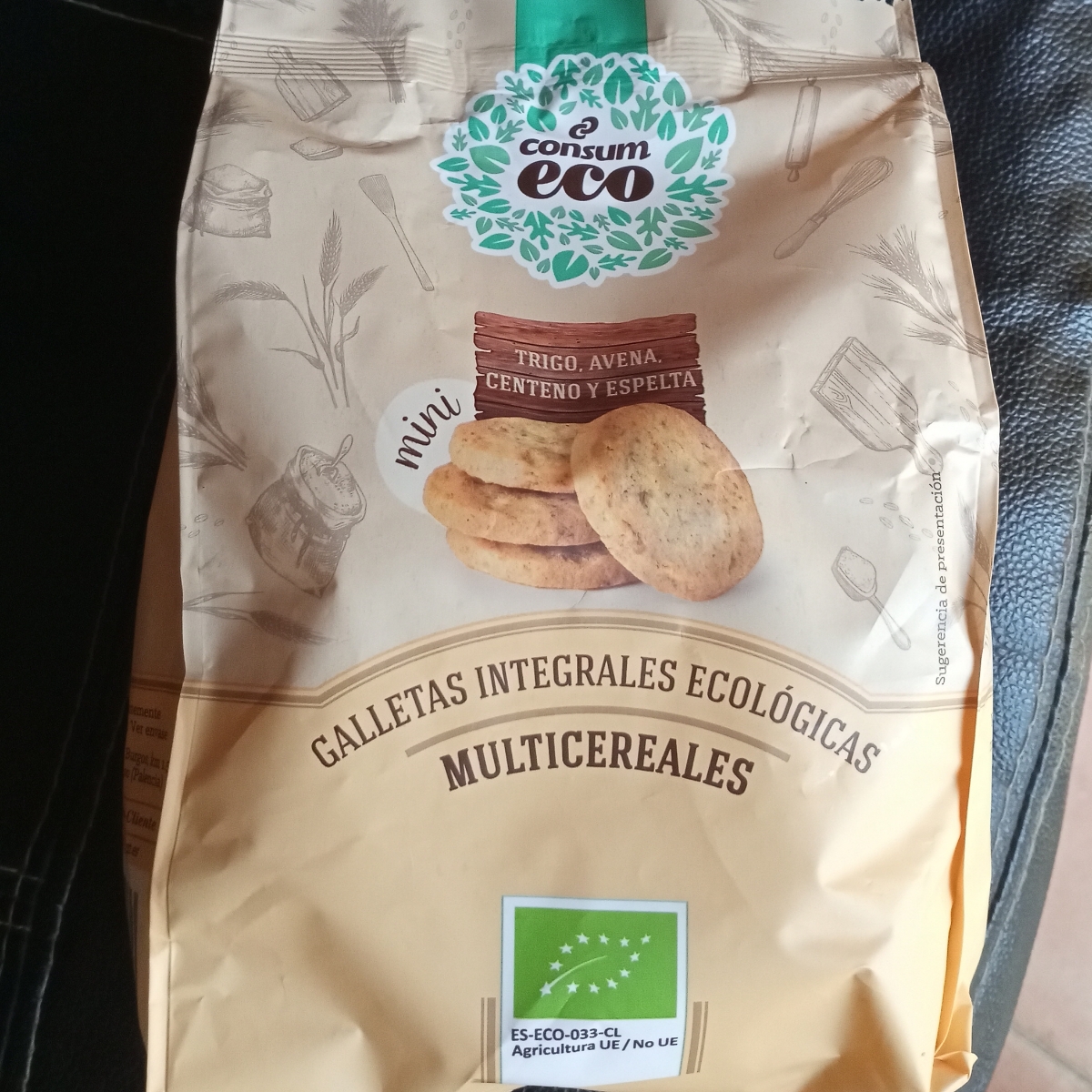 Galletas integrales ecológicas Multicereales from Consum - Vegan ...