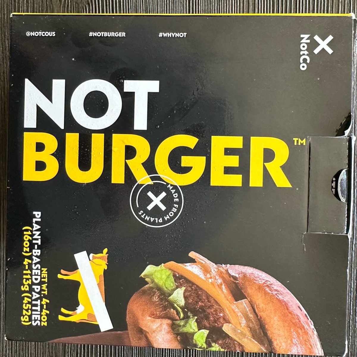 PLANT-BASED PATTIES from NotCo - Vegan Product Reviews & Ratings | abillion