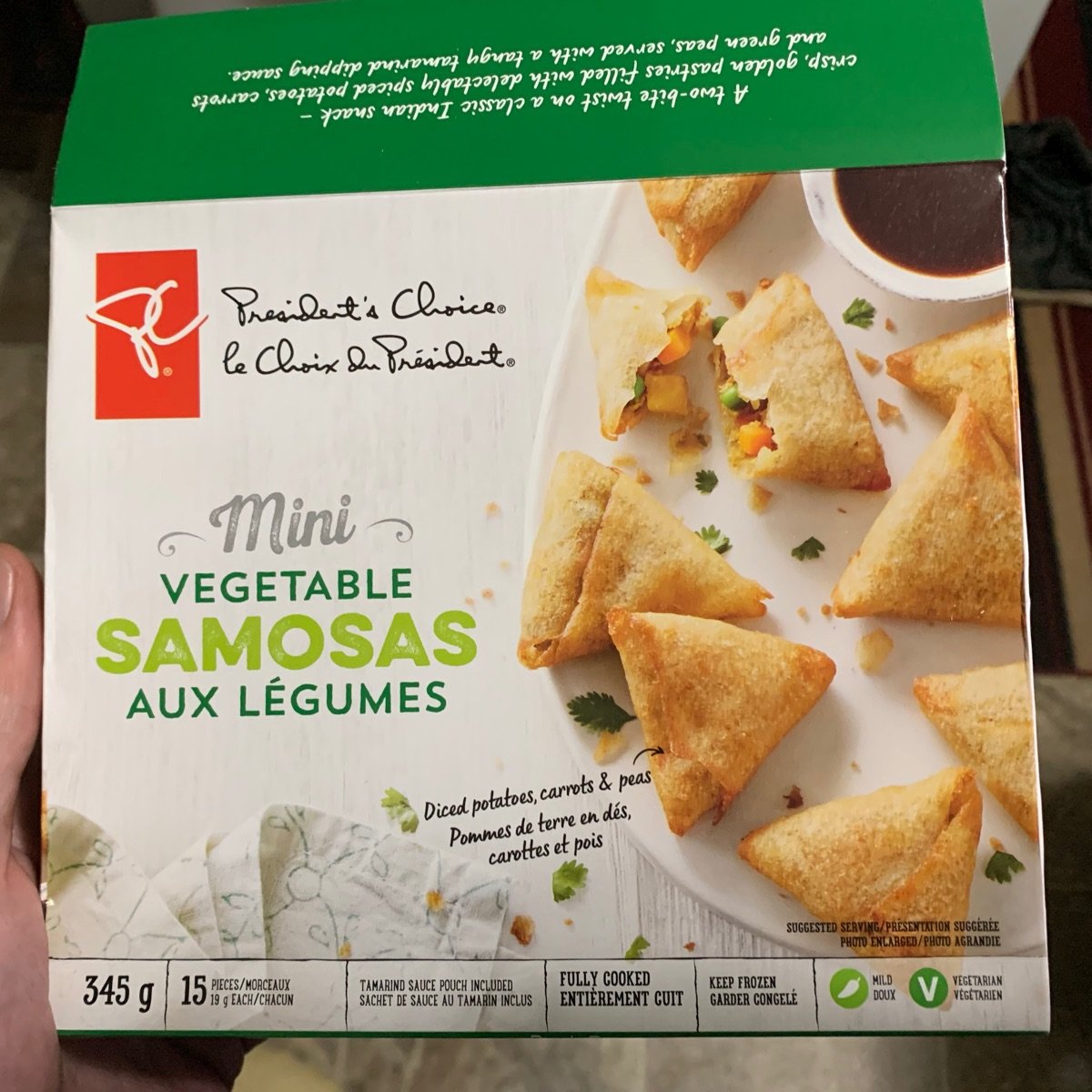 Mini Vegetable Samosas from President's Choice - Vegan Product Reviews ...