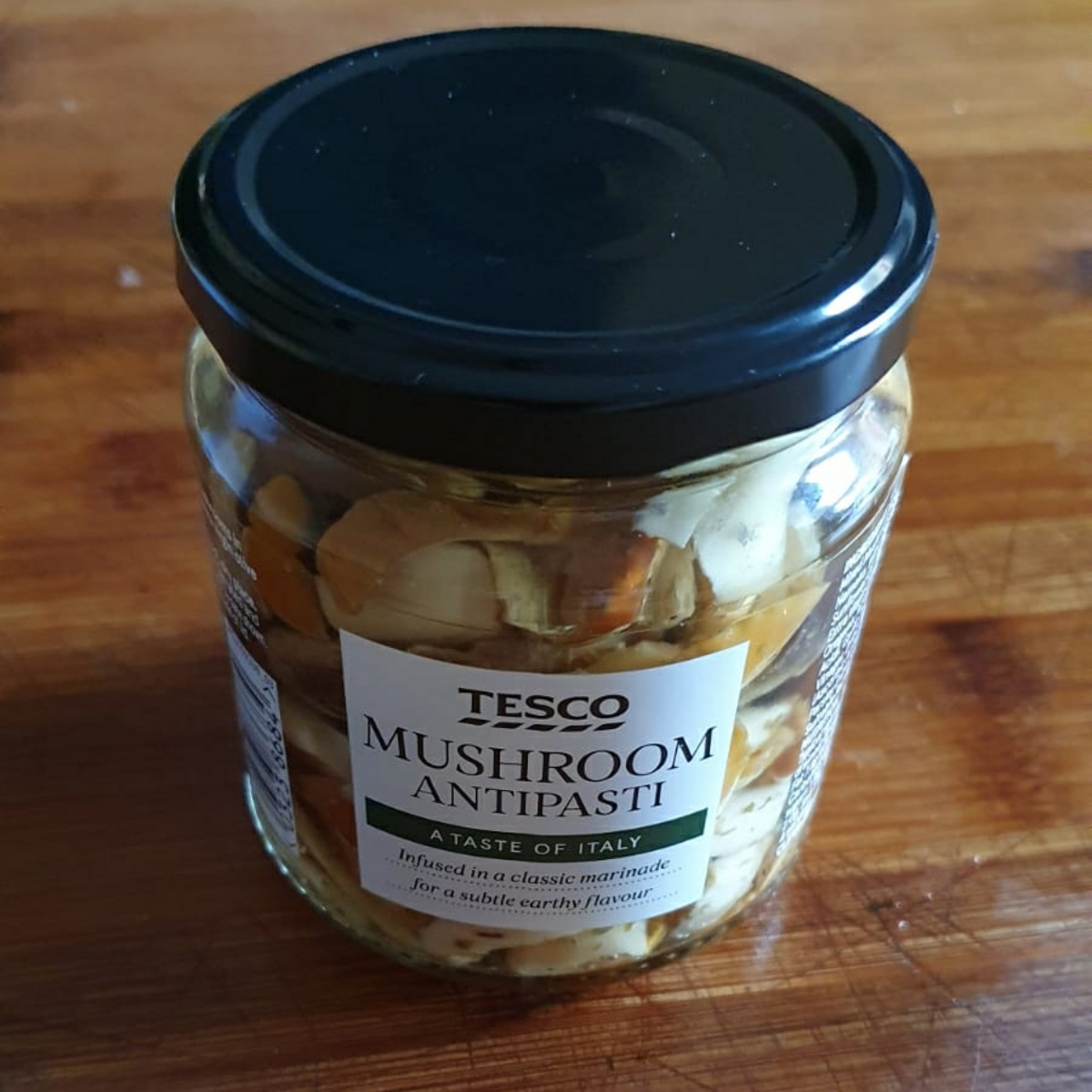 Mushrooms antipasti from Tesco - Vegan Product Reviews & Ratings | abillion