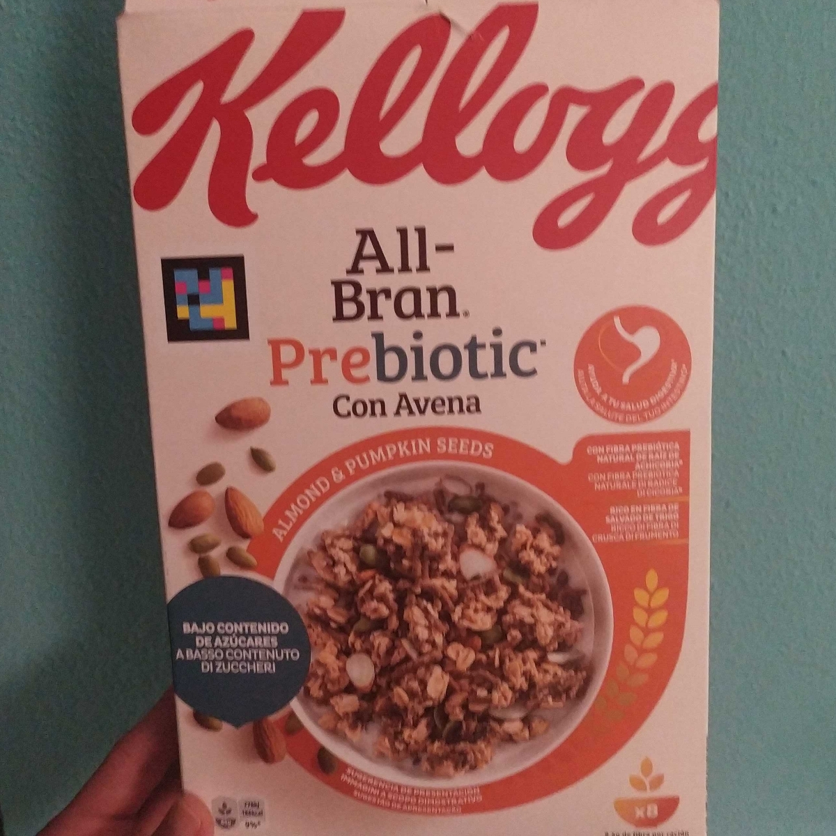 All bran prebiotic con avena from Kellogg's - Vegan Product Reviews ...