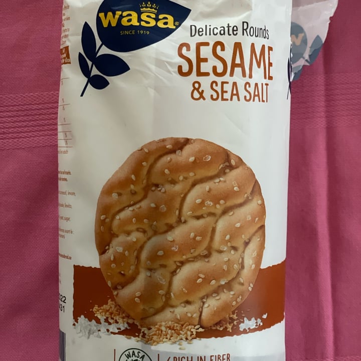 Wasa Delicate rounds sesame e sea salt Review | abillion
