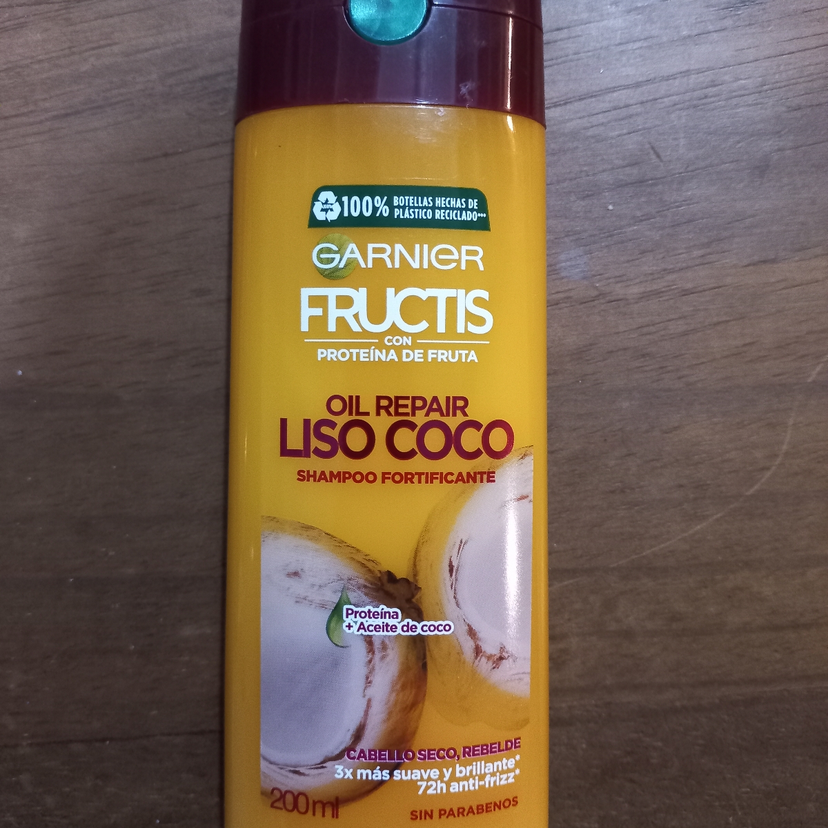 Garnier Fructis Oil Repair Liso Coco Shampoo Fortificante from Garnier ...