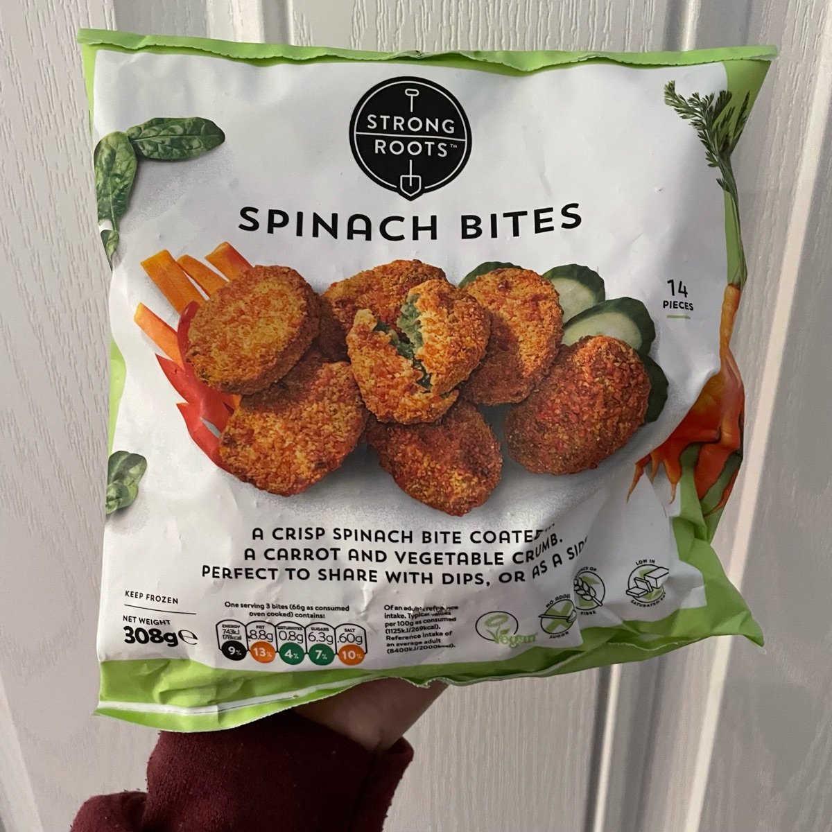 Spinach Bites from Strong Roots - Vegan Product Reviews & Ratings ...