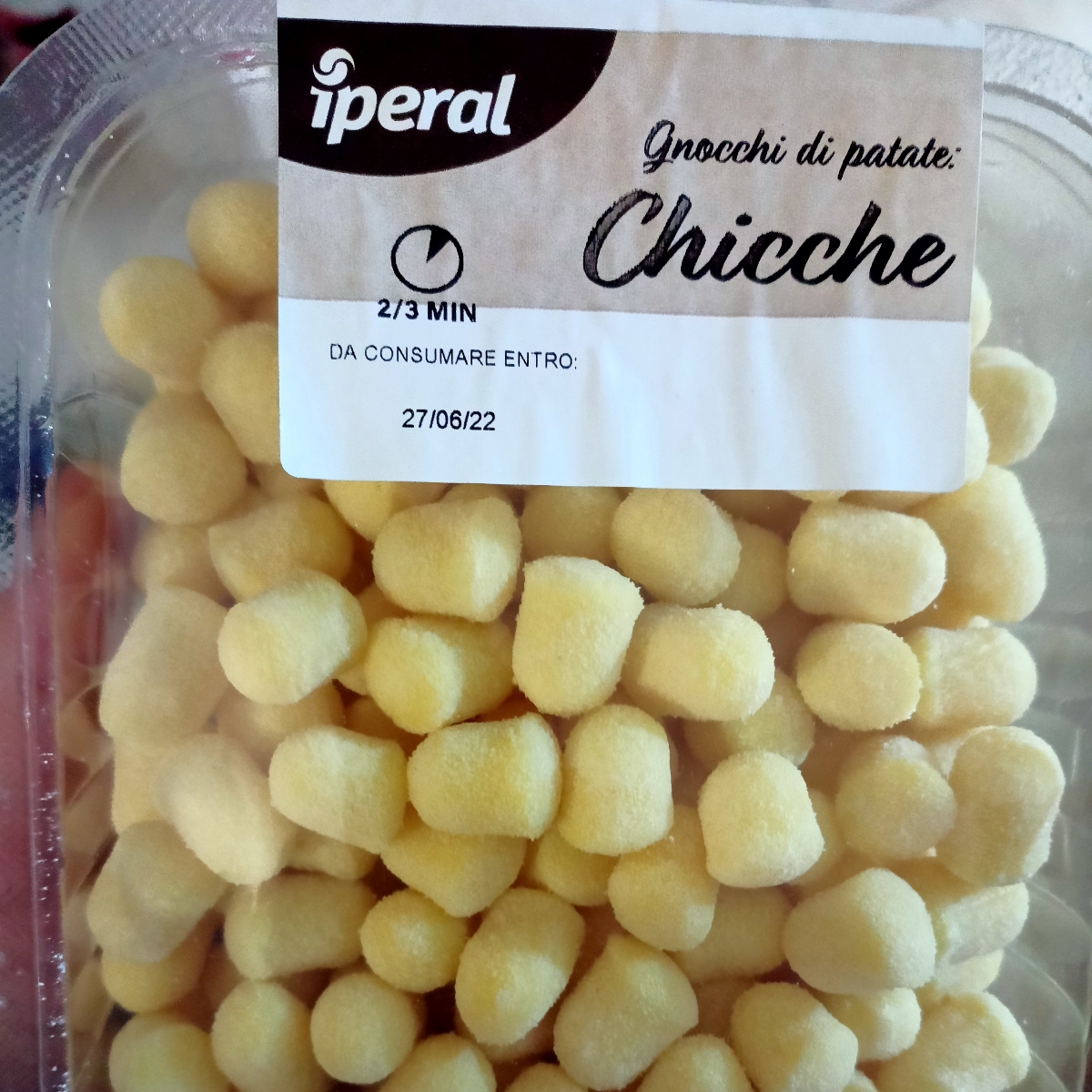 gnocchi di patate chicche from Iperal - Vegan Product Reviews & Ratings ...