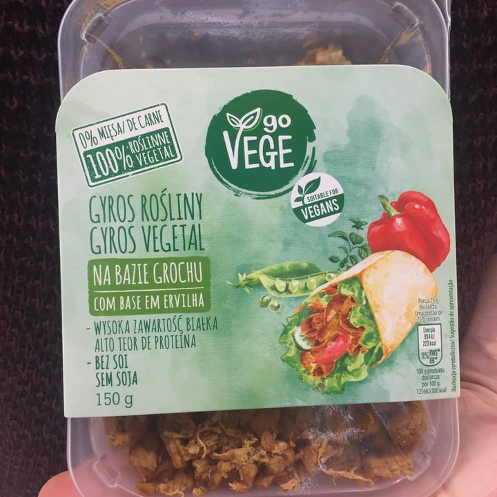 Go Vege Gyros roślinny - Gyros vegetal Review | abillion