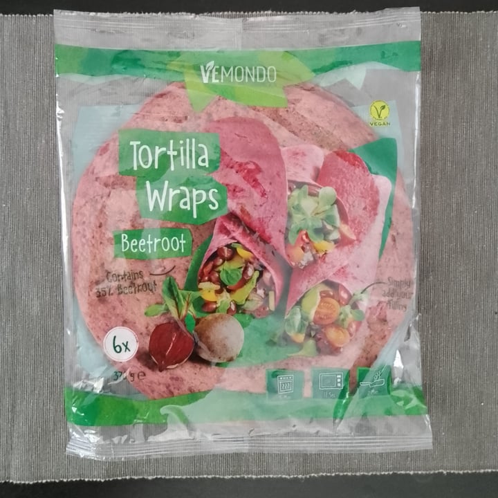 Vemondo Tortilla Wraps Beetroot Review | abillion