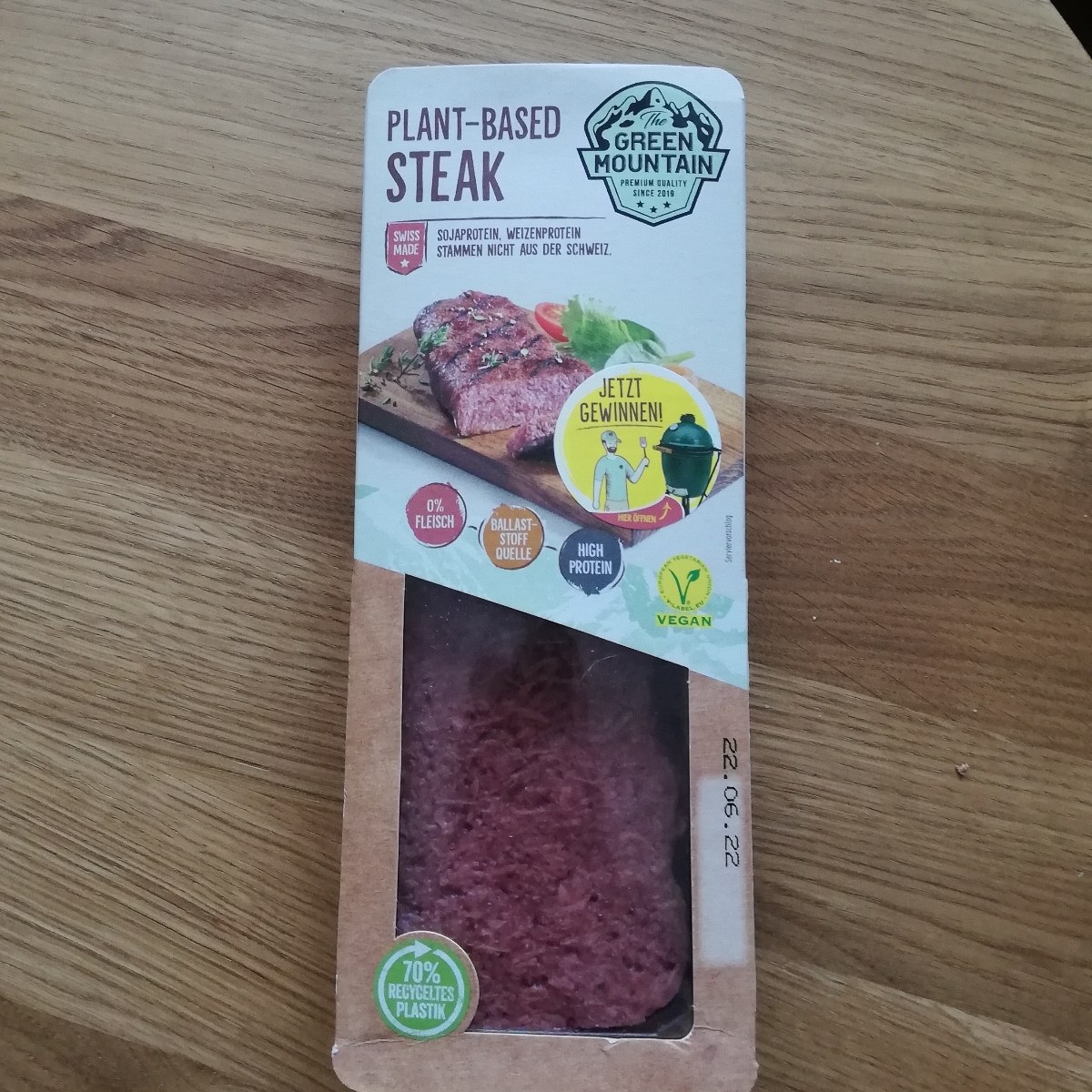 Plant-based Steak from The Green Mountain - Vegan Product Reviews ...