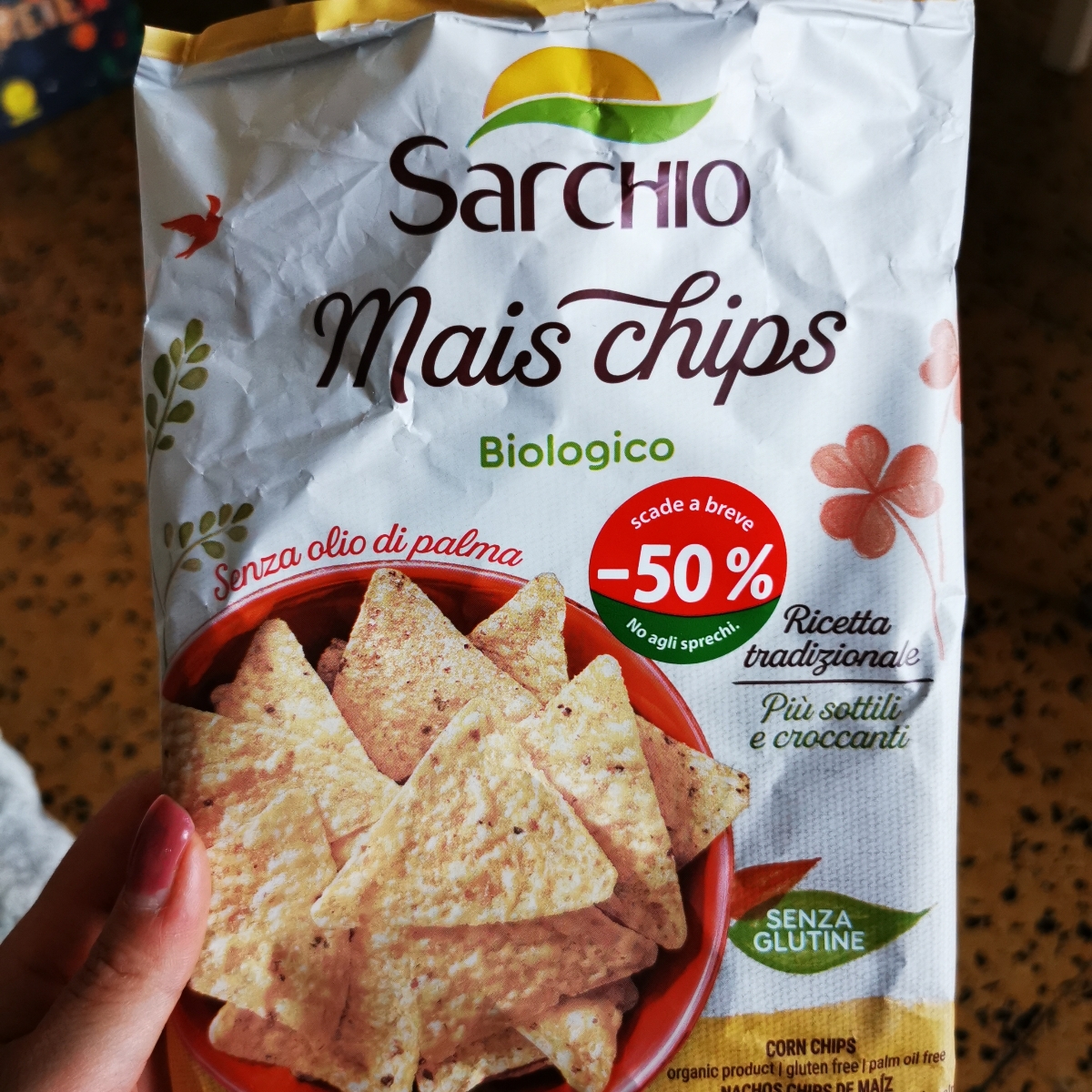 Mais Chips from Sarchio - Vegan Product Reviews & Ratings | abillion
