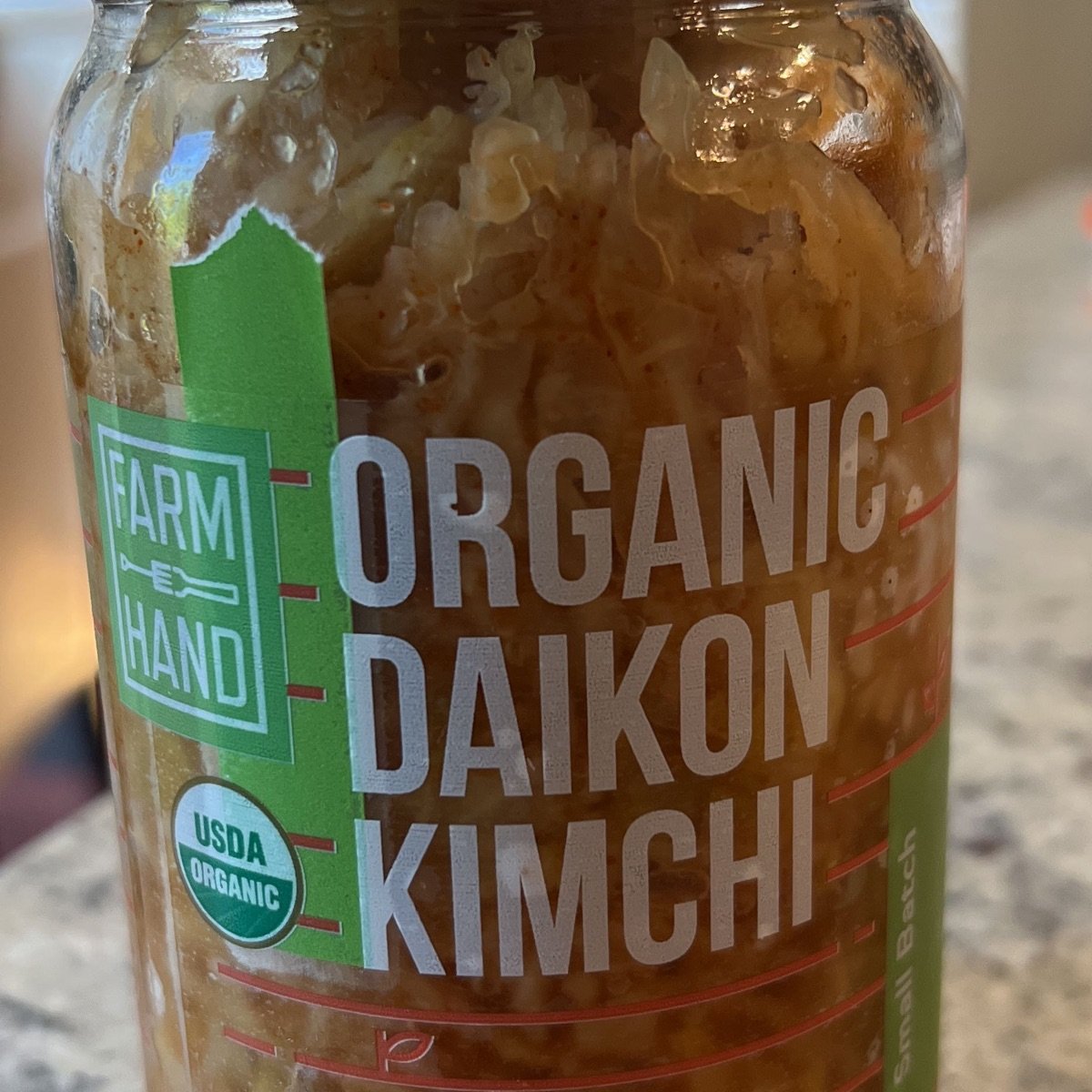 Organic Daikon Kimchi from farm to hand - Vegan Product Reviews ...