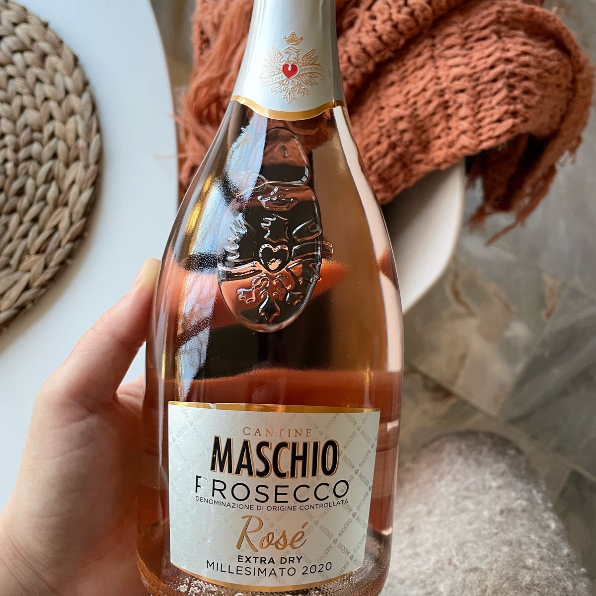 Prosecco rosé extra dry from Cantine Maschio - Vegan Product Reviews ...