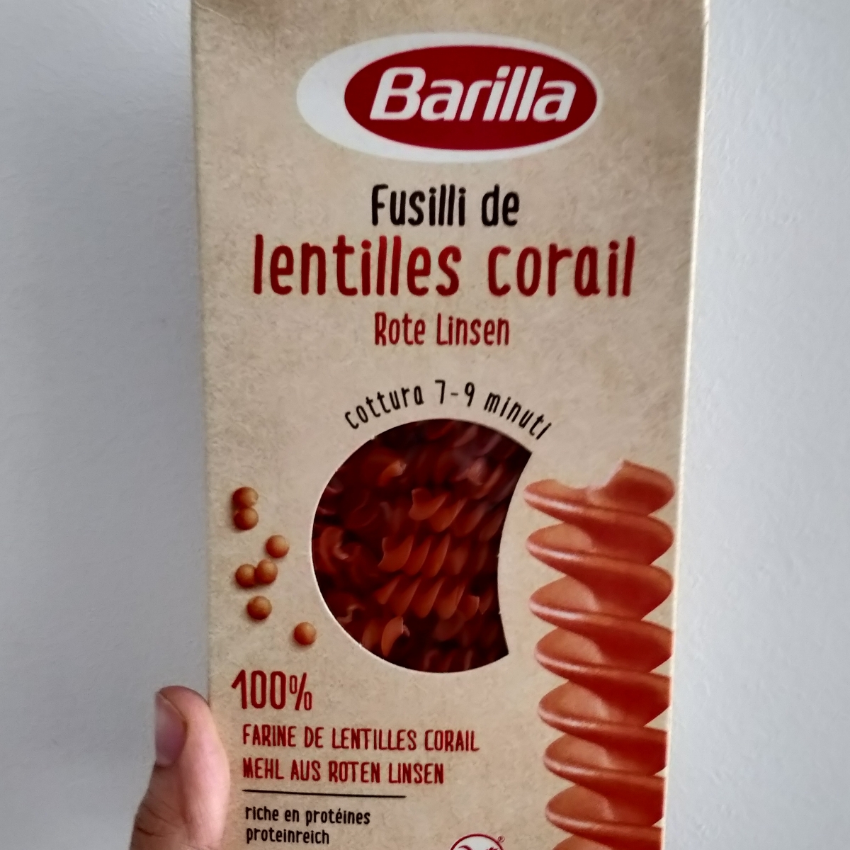 Red Lentil Fusilli from Barilla - Vegan Product Reviews & Ratings ...