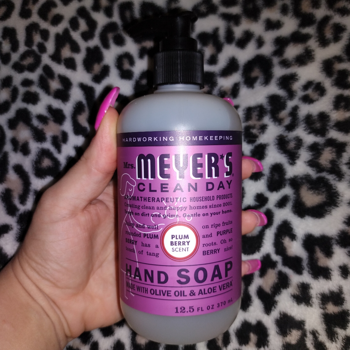 plum berry hand soap from Mrs. Meyers - Vegan Product Reviews & Ratings ...