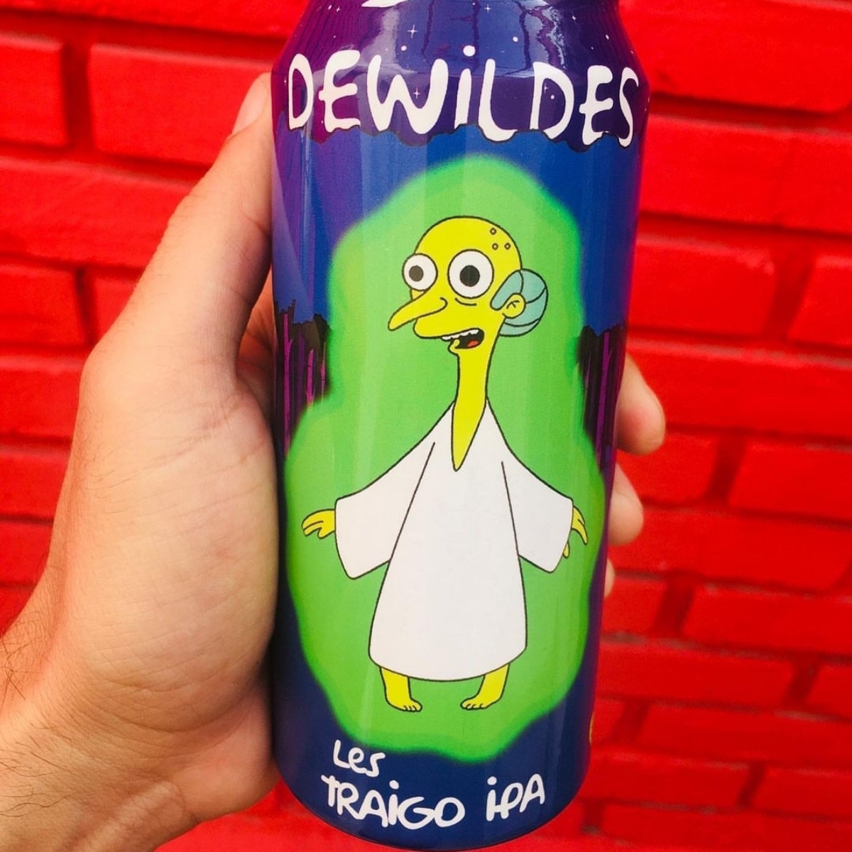 cerveza IPA artesanal Simpsons from dewildes - Vegan Product Reviews ...