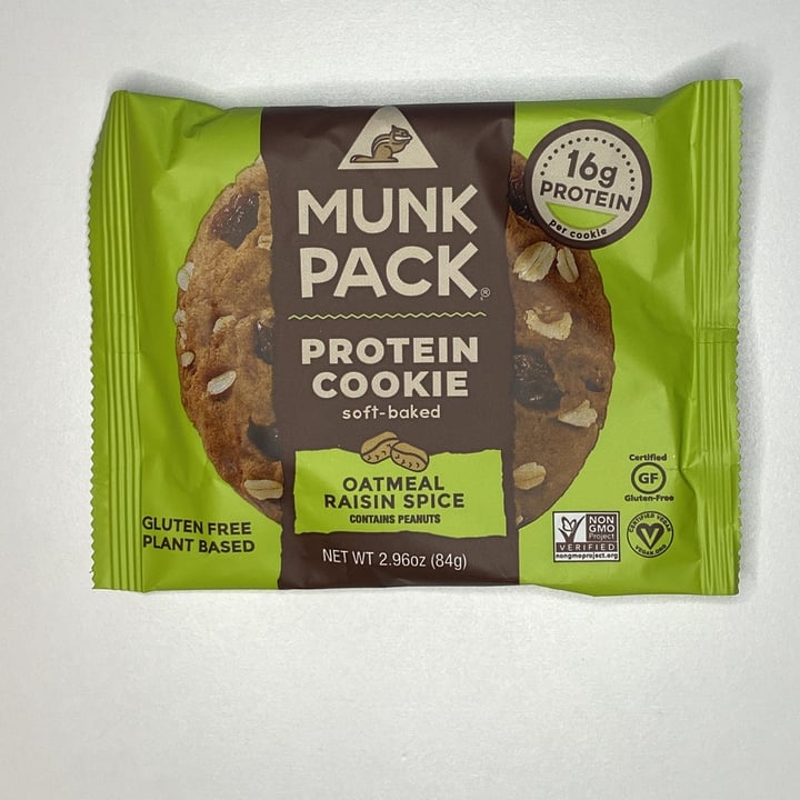 Munk Pack Oatmeal Raisin Spice Protein Cookie, 12-Pack Review | abillion