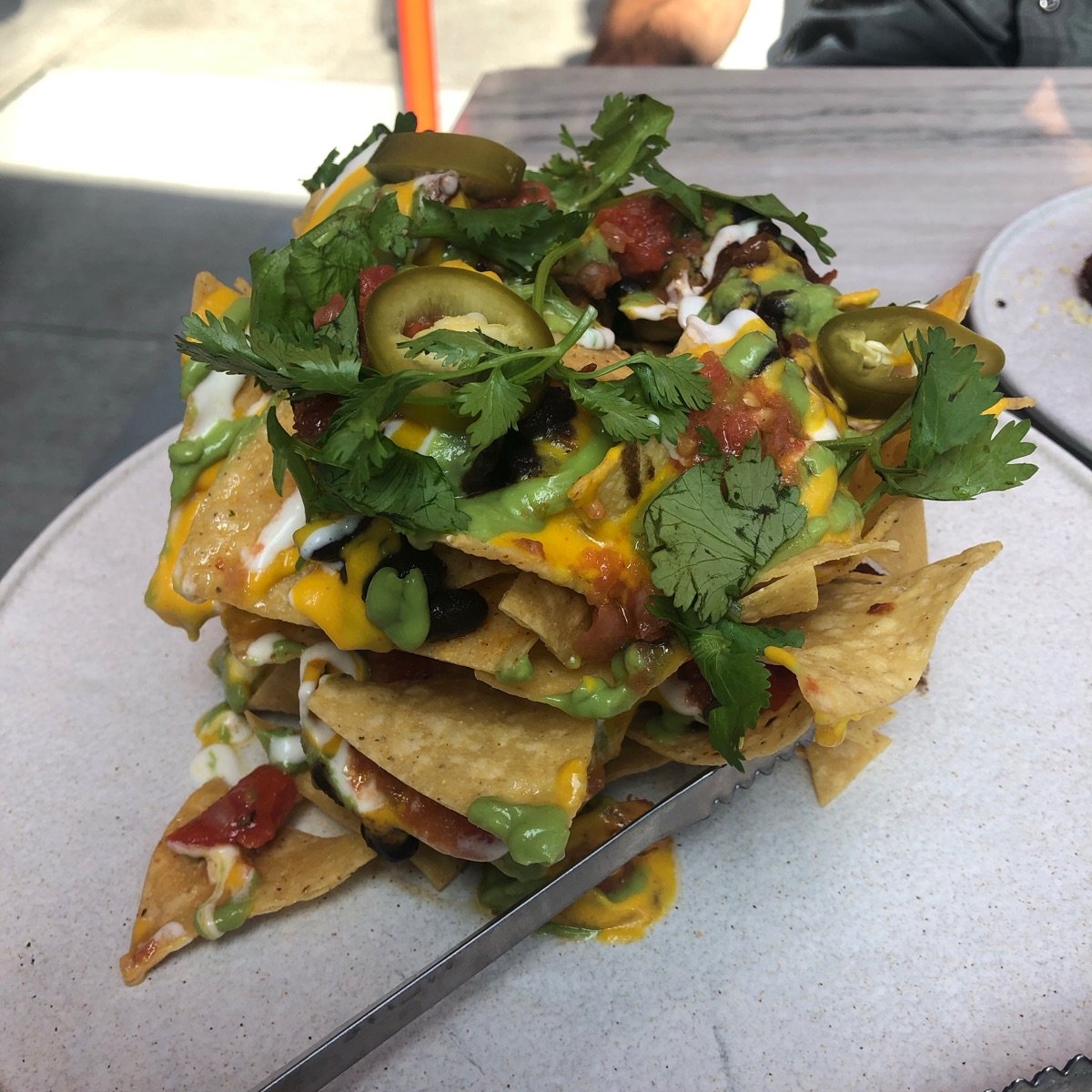 Fully Loaded Nachos at PLANTA Cocina, Toronto - Vegan Dish Reviews ...