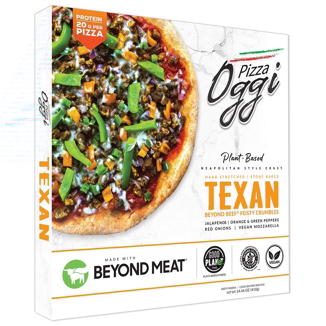 TEXAN – BEYOND MEAT PIZZA from Oggi Foods - Vegan Product Reviews ...