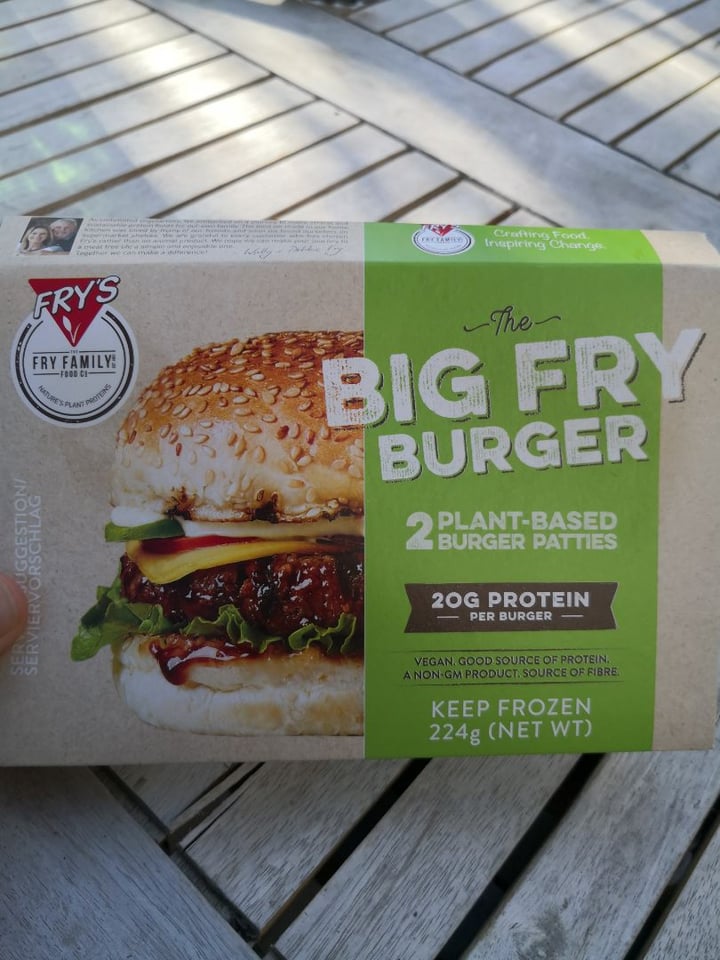Fry's Family Food The Big Fry Burger Review | abillion
