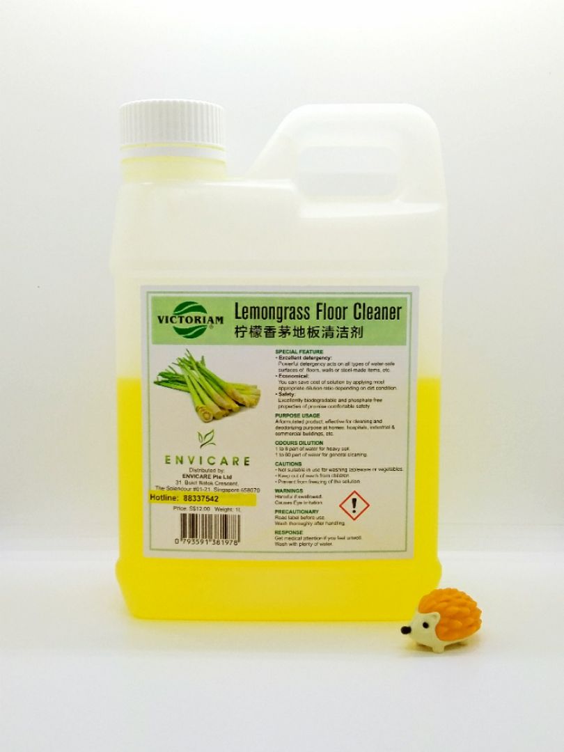 Lemongrass Floor Cleaner from Victoriam - Vegan Product Reviews ...