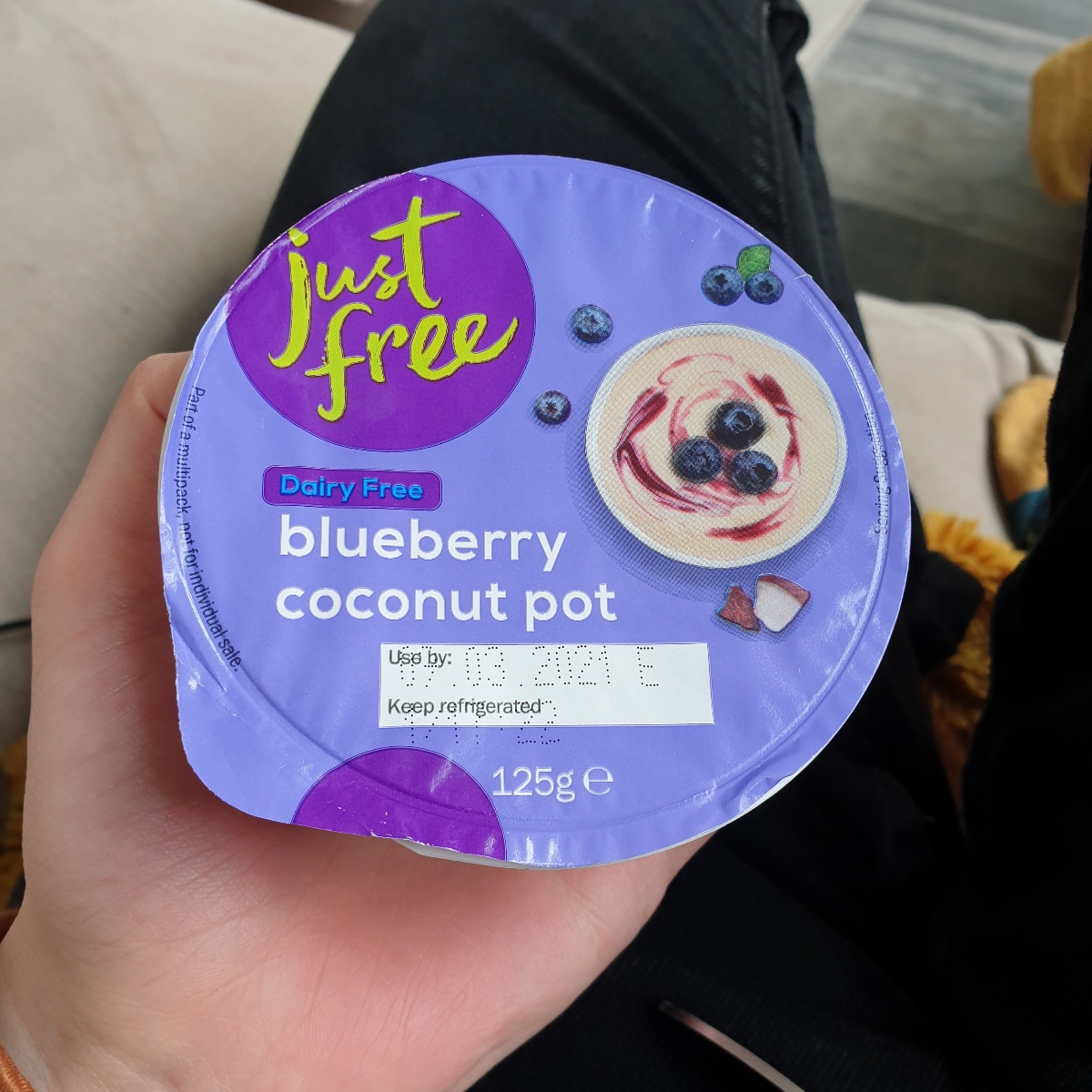 Blueberry Coconut Pot from Just Free - Vegan Product Reviews & Ratings ...