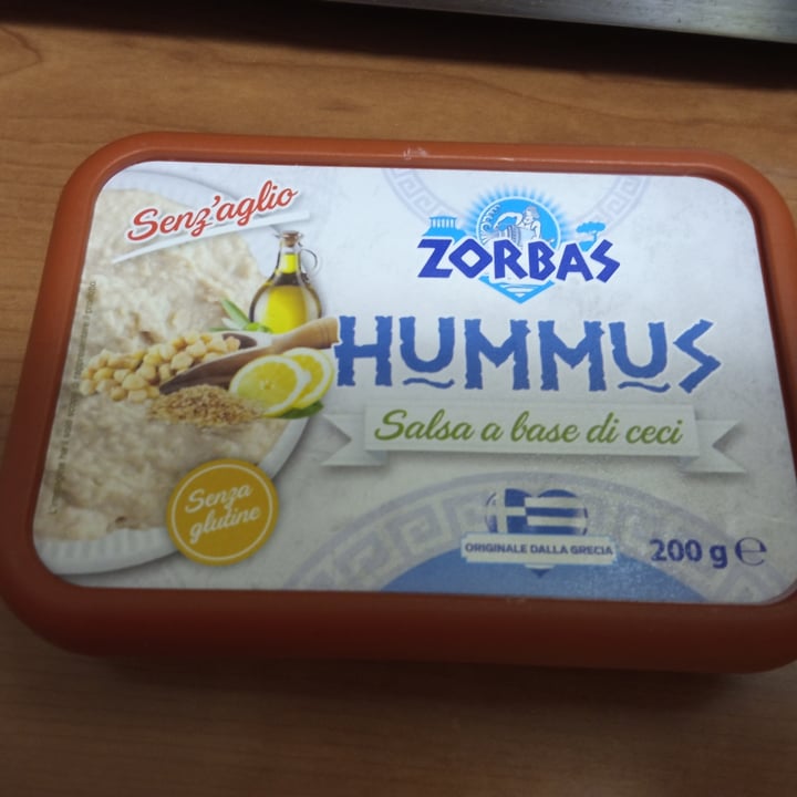 Zorbas Hummus Senz’aglio Review | abillion