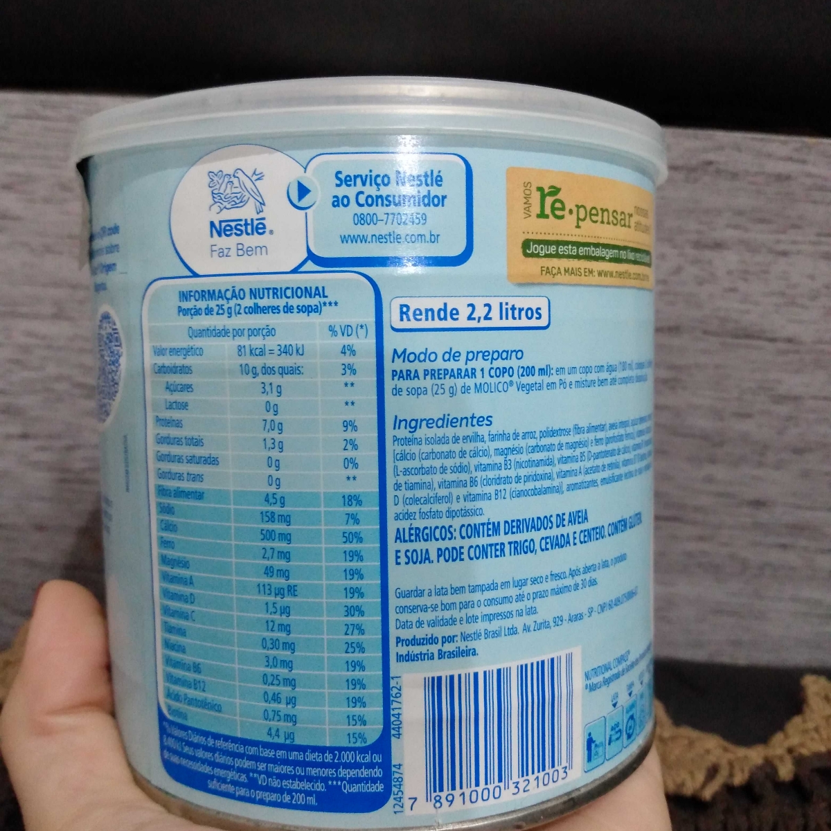 Nestlé Nestlé Molico Origem Vegetal Reviews | abillion