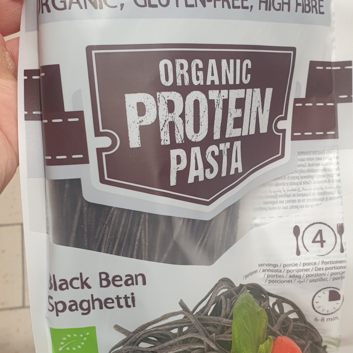 Black Bean Spaghetti from Organic Protein Pasta - Vegan Product Reviews ...