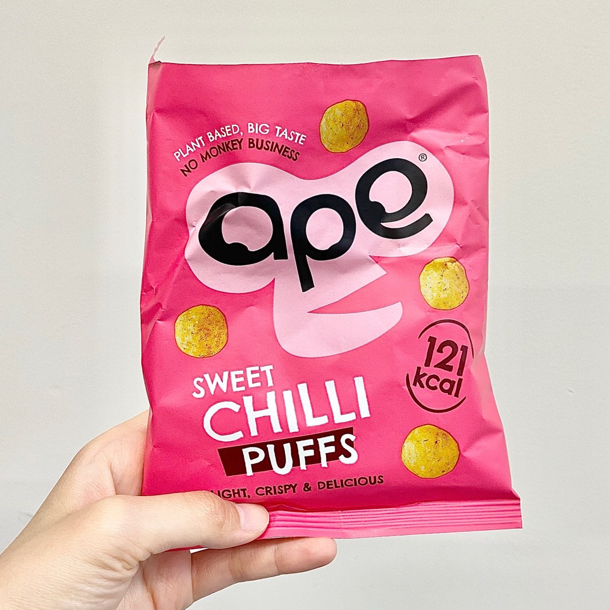 Sweet Chilli Puffs from Ape - Vegan Product Reviews & Ratings | abillion
