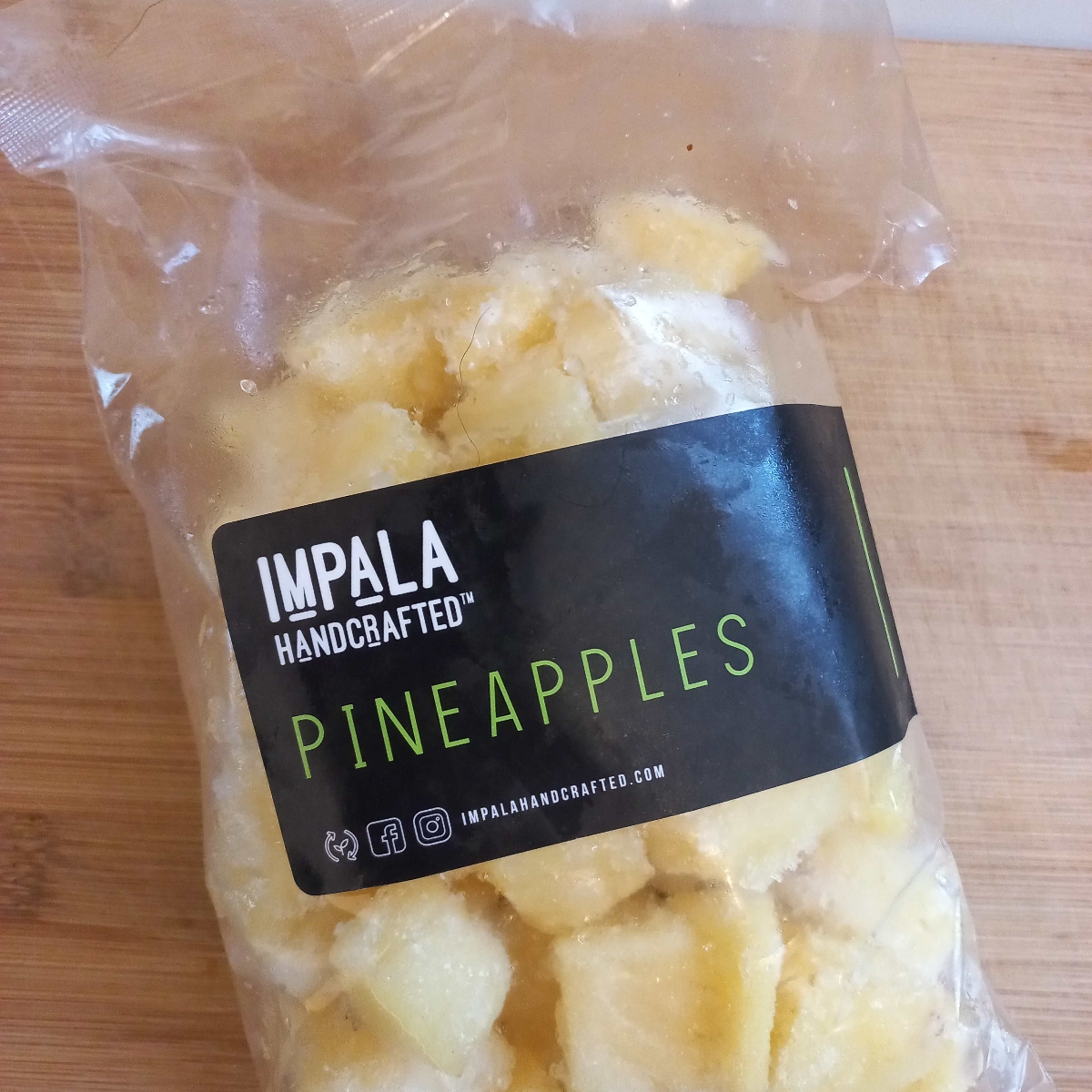 Frozen Pineapples from Impala - Vegan Product Reviews & Ratings | abillion