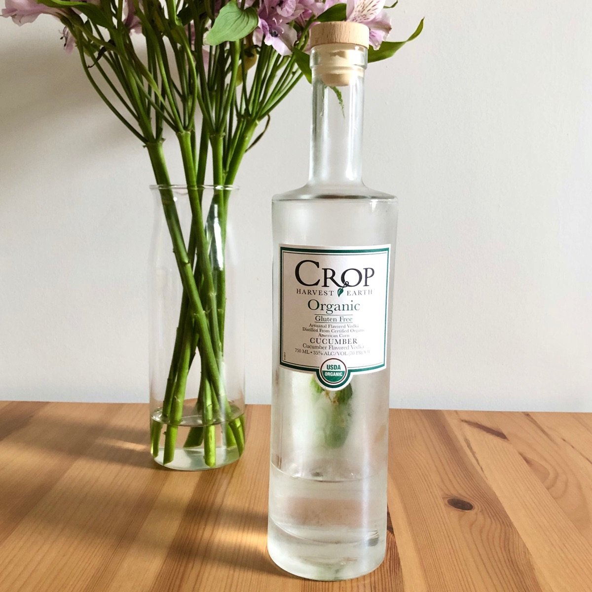 Organic Cucumber Vodka from Crop Harvest Earth - Vegan Product Reviews ...