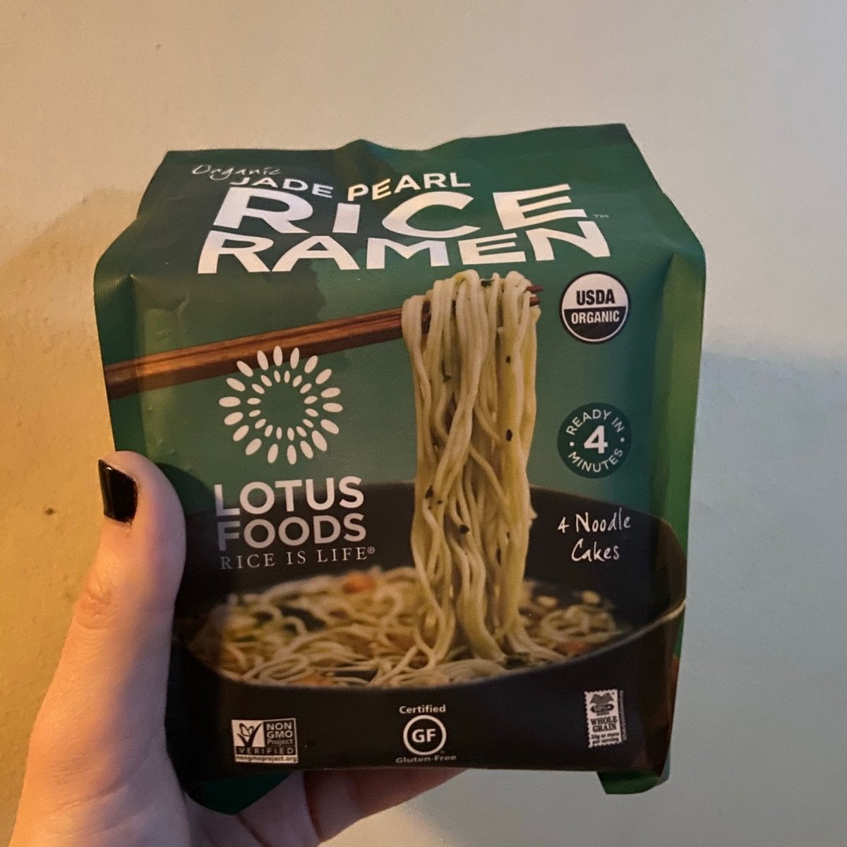 Organic Jade Pearl Rice Ramen from Lotus Foods (Rice Is Life) - Vegan ...