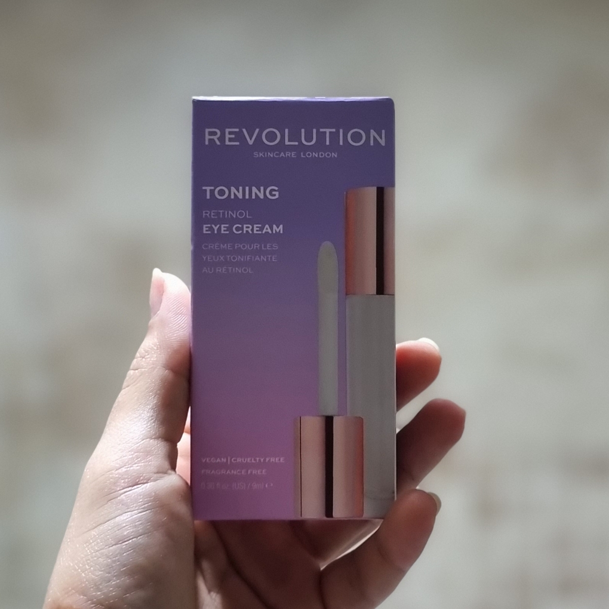 Toning retinol eye cream from Revolution Beauty - Vegan Product Reviews ...