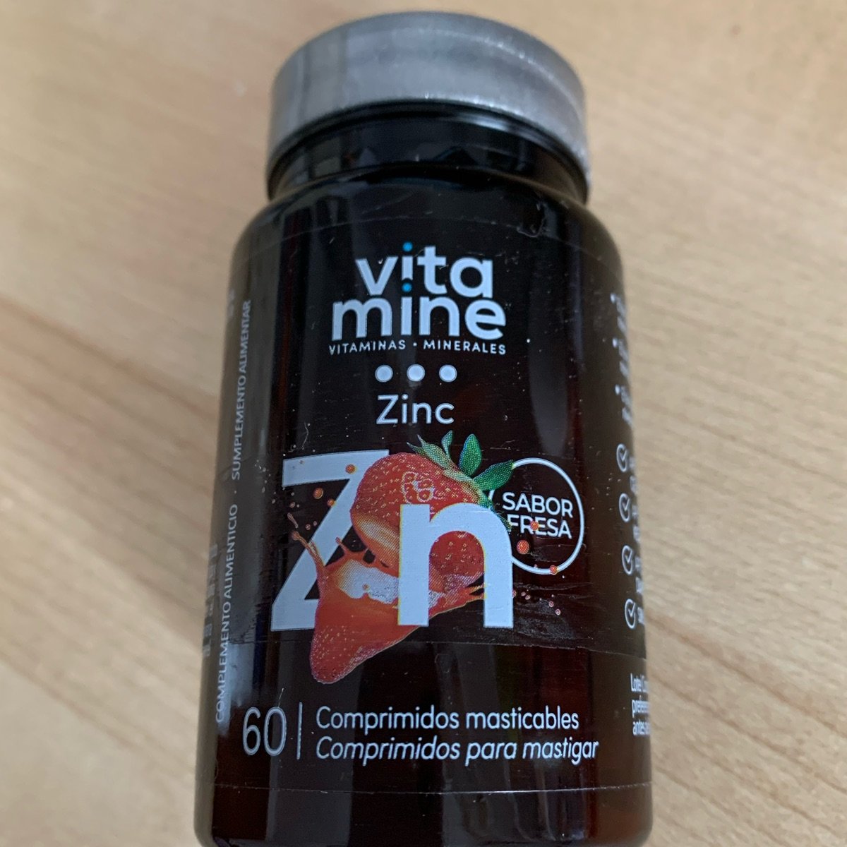 Zinc sabor fresa from VitaMine - Vegan Product Reviews & Ratings | abillion