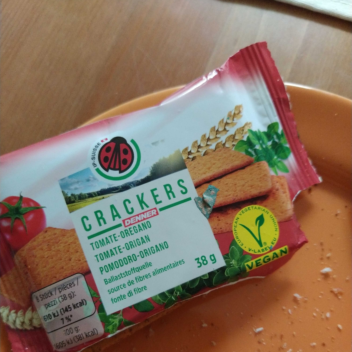 Avaliações de Crackers Tomate-Oregano da Denner | abillion