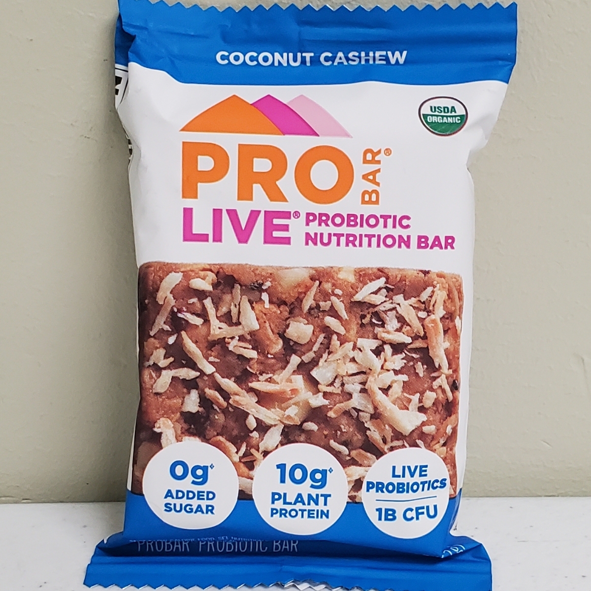 coconut cashew probiotic bar from ProBar - Vegan Product Reviews ...