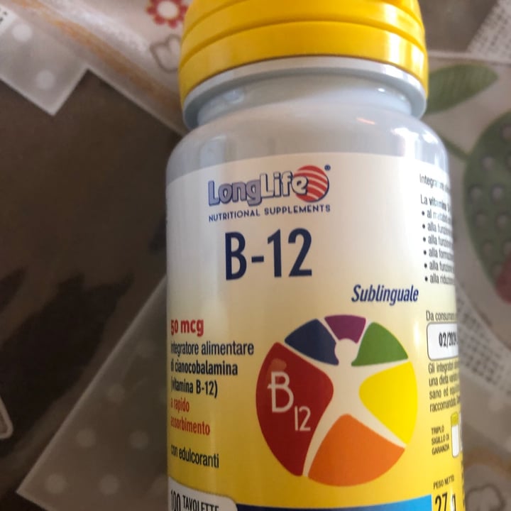 Longlife B-12 1000 mcg Review | abillion