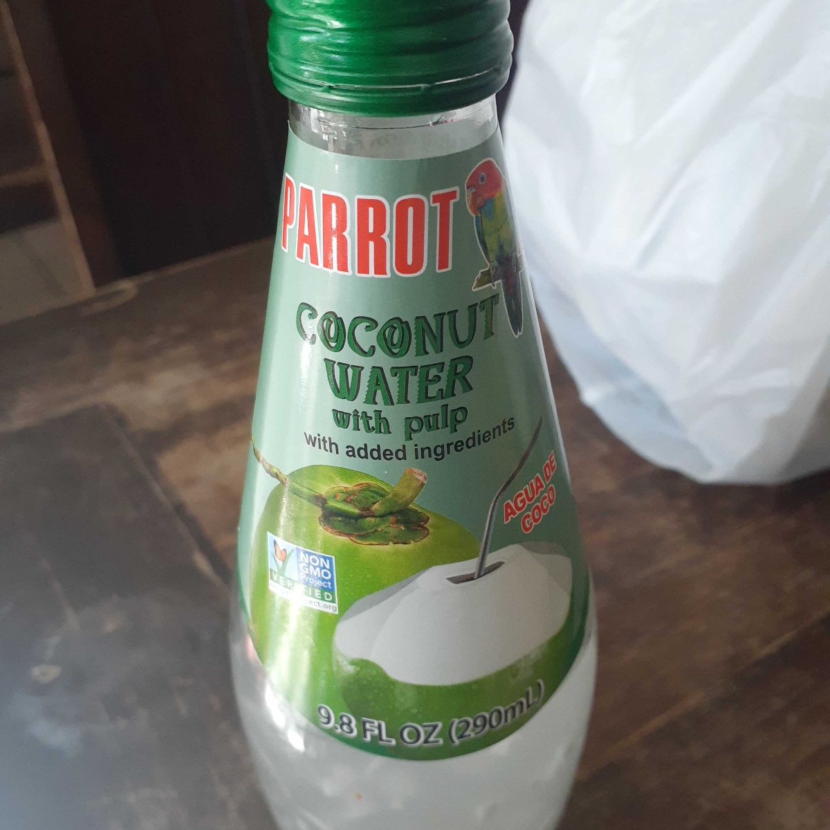 Coconut Water with pulp from Parrot - Vegan Product Reviews & Ratings | abillion