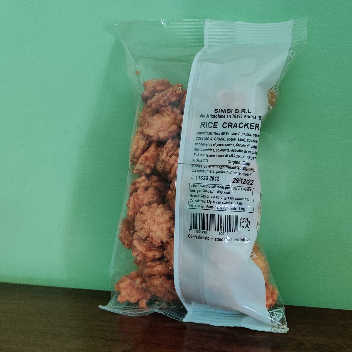 Rice Cracker from Sinisi - Vegan Product Reviews & Ratings | abillion